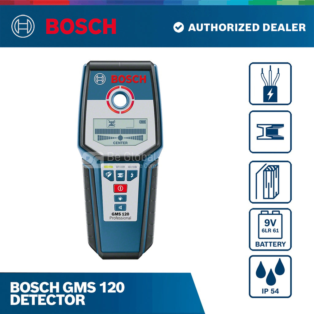 Bosch GMS 120 Detector – Bosch By BGE