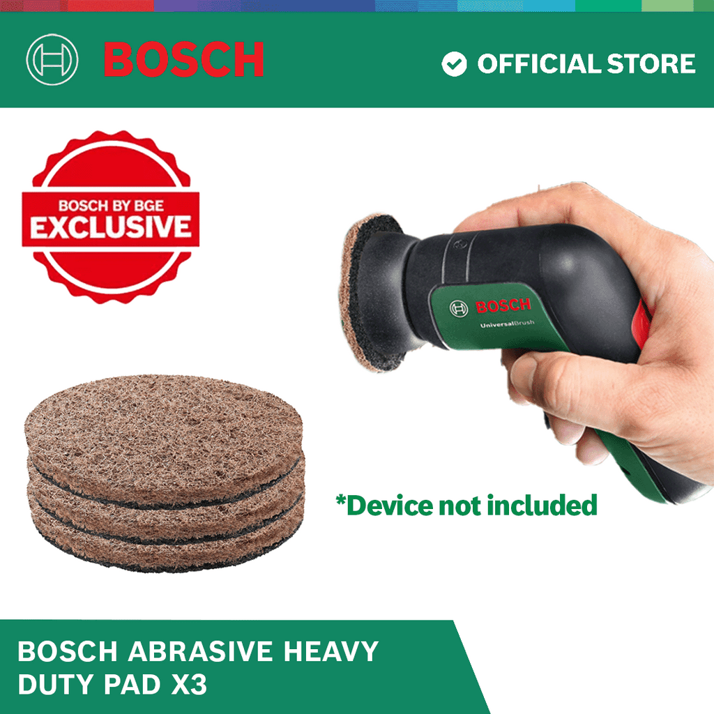Abrasive heavy duty pad X3 – Bosch By BGE