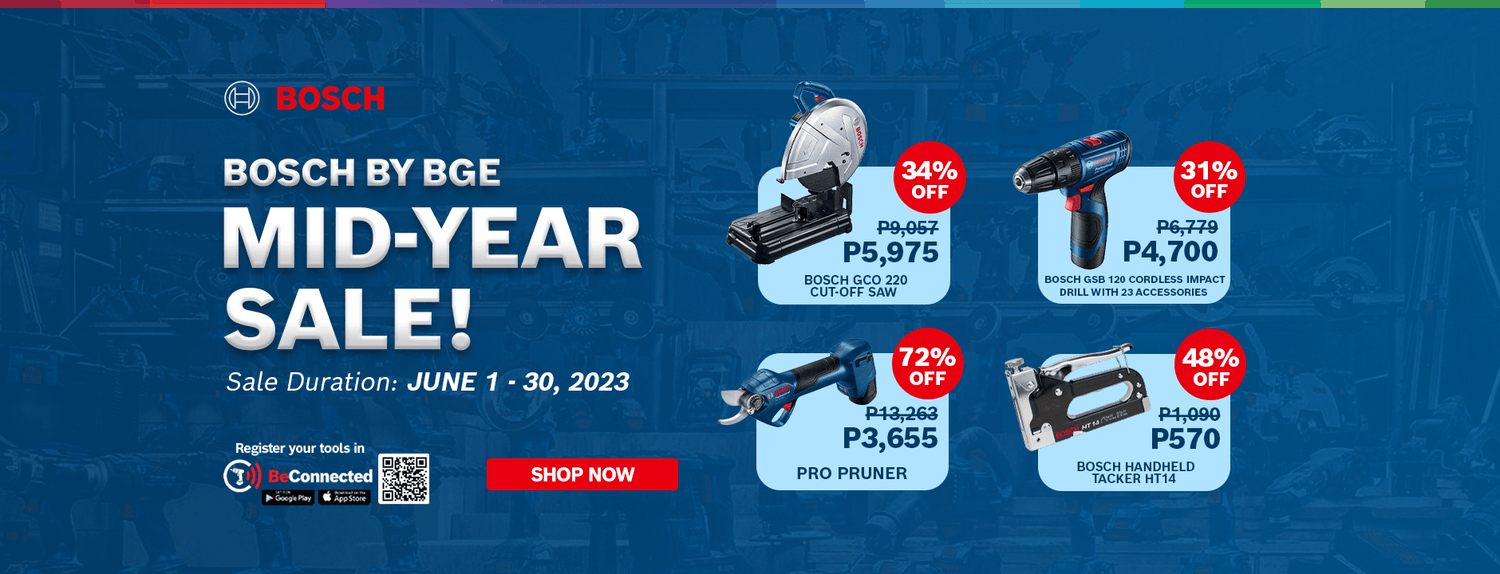 Bosch By BGE - Your Authorized Distributor of Professional Bosch Tools