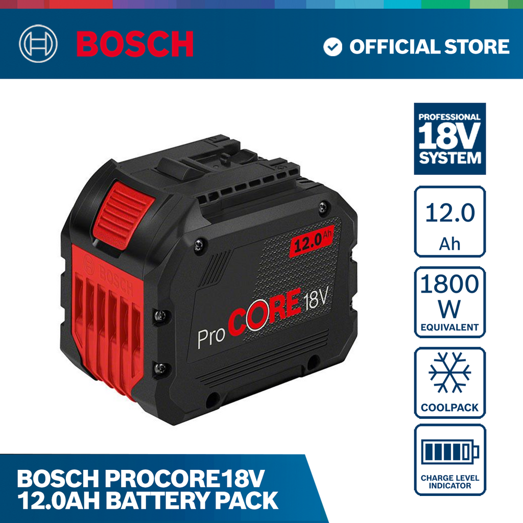 Bosch ProCORE18V 12.0Ah Battery Pack - Power Tool/Home Improvement ...